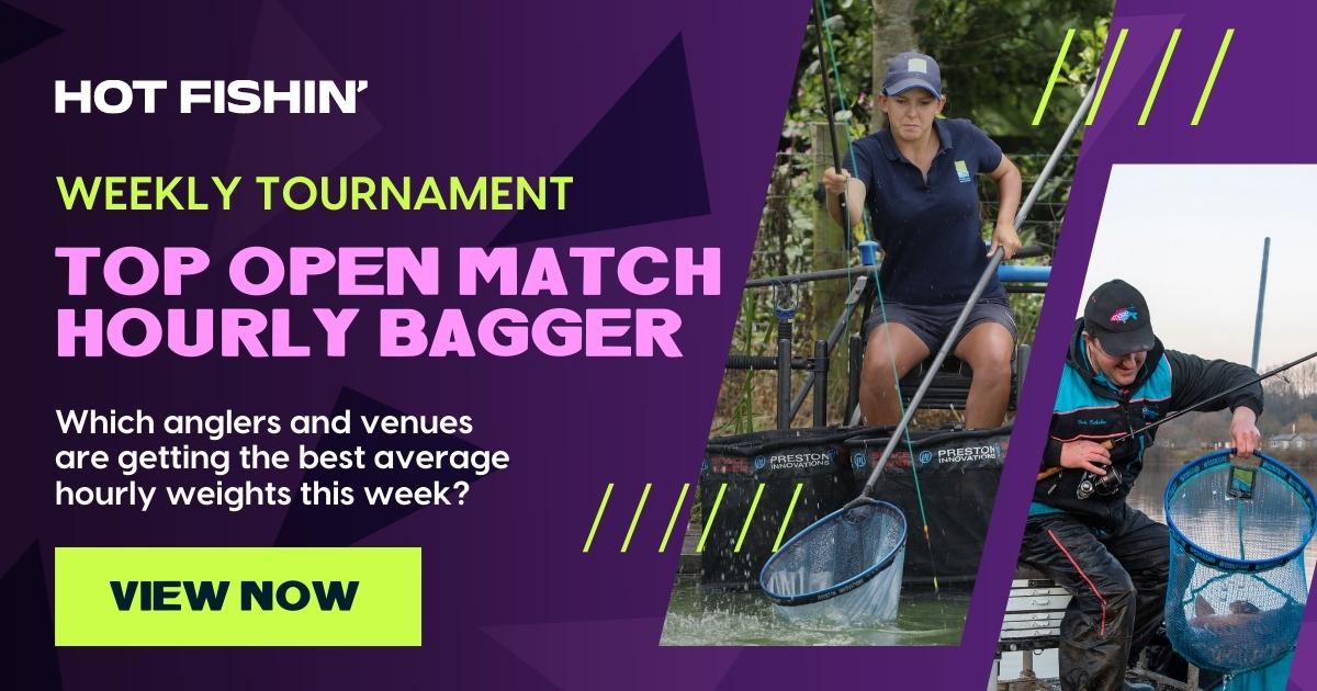 Open Match Hourly Bagger for week ending 30th November '25 | Hot Fishin'